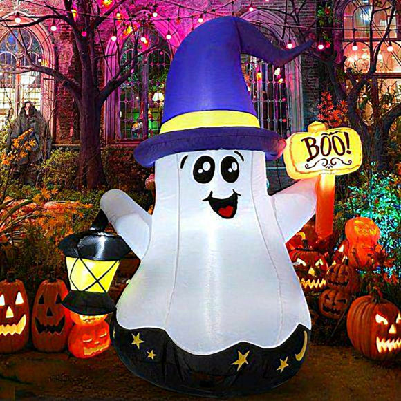 GOOSH | Party Supplies | Home Decor 5 Foot Halloween Inflatable White ...